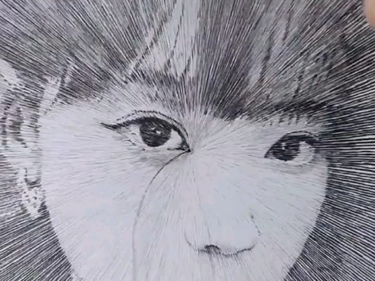 The Process of Drawing a Profile with Lines - BiliBili