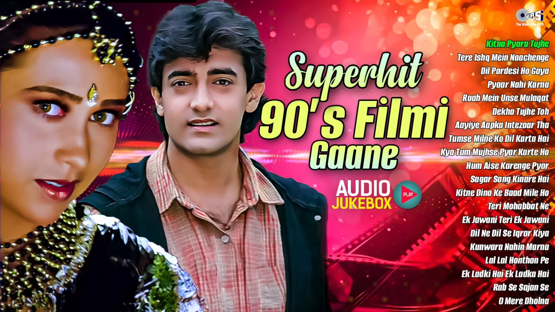 Superhits 90's Filmi Gaane | 90s Evergreen Romantic Songs | 90s Hits ...