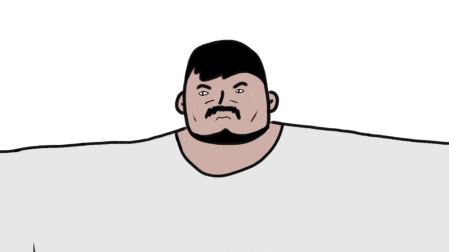 Shi Qiang is a burly man, but Yi San Shi Qiang - BiliBili