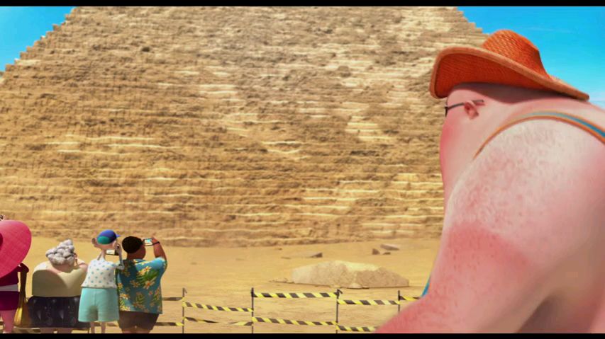 Despicable Me Pyramid Scene