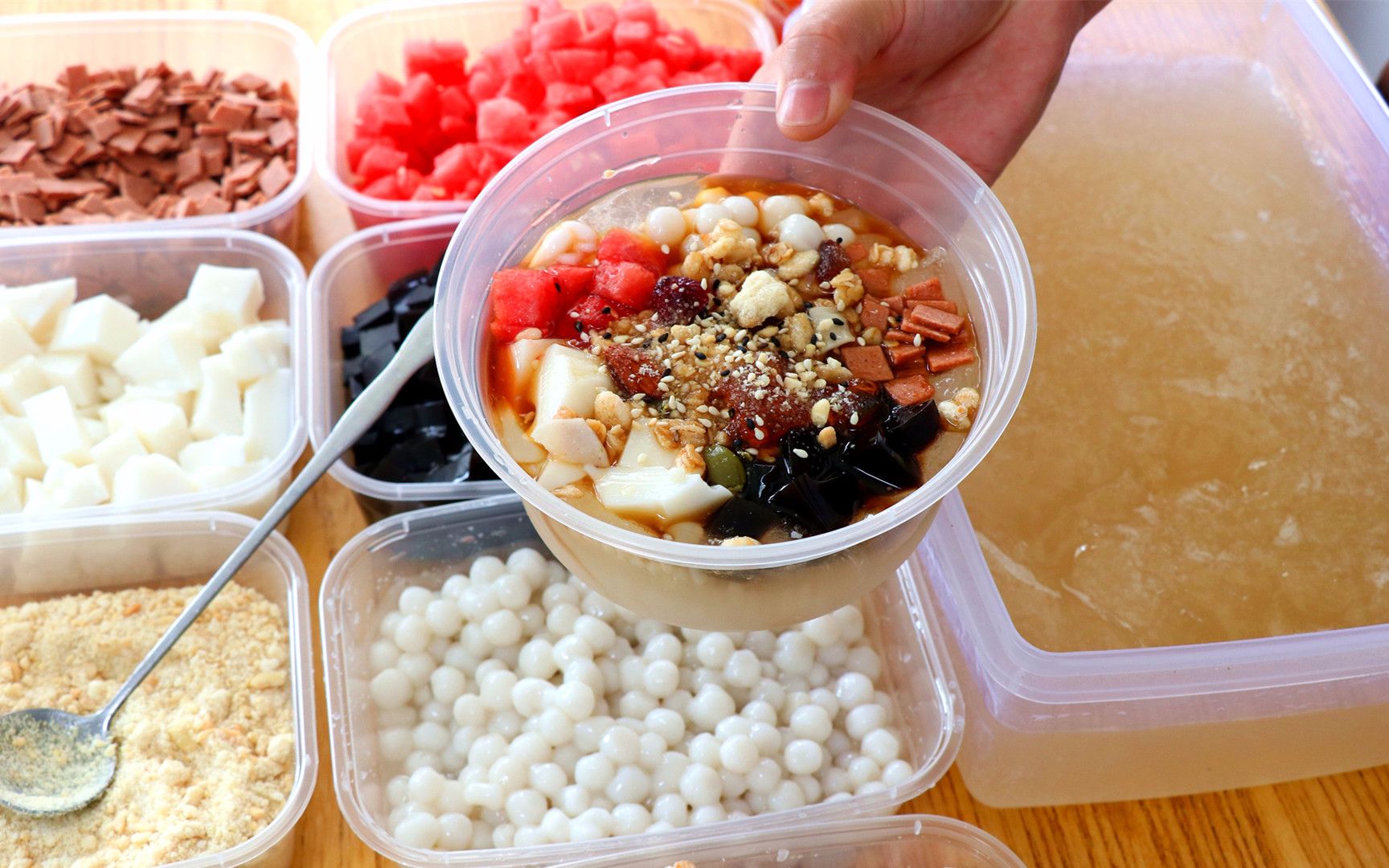 [Handmade Deluxe Ice Powder] Detailed Recipe with All Ingredients—Cool ...