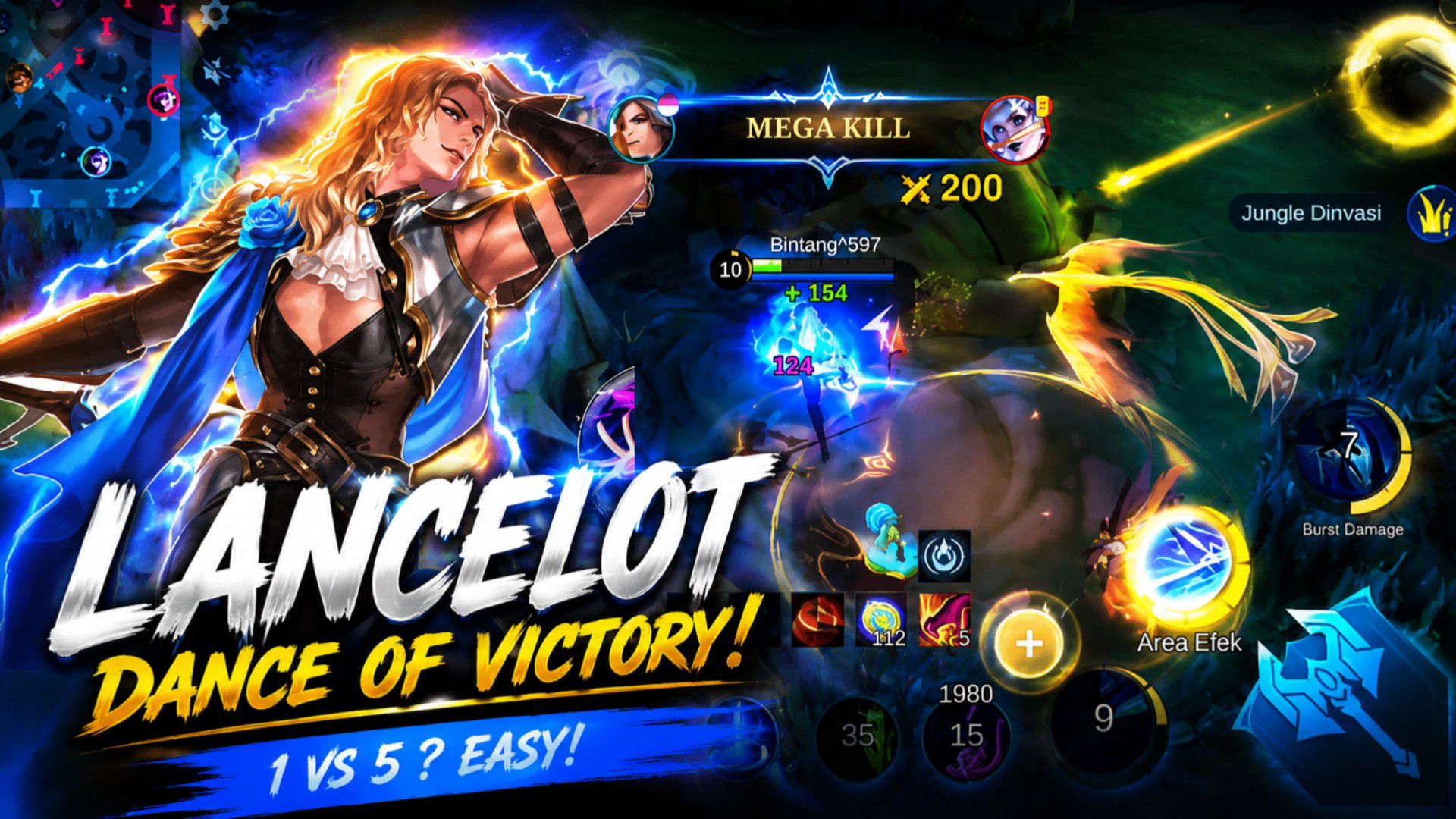 lancelot mode dance of victory mlbb - BiliBili