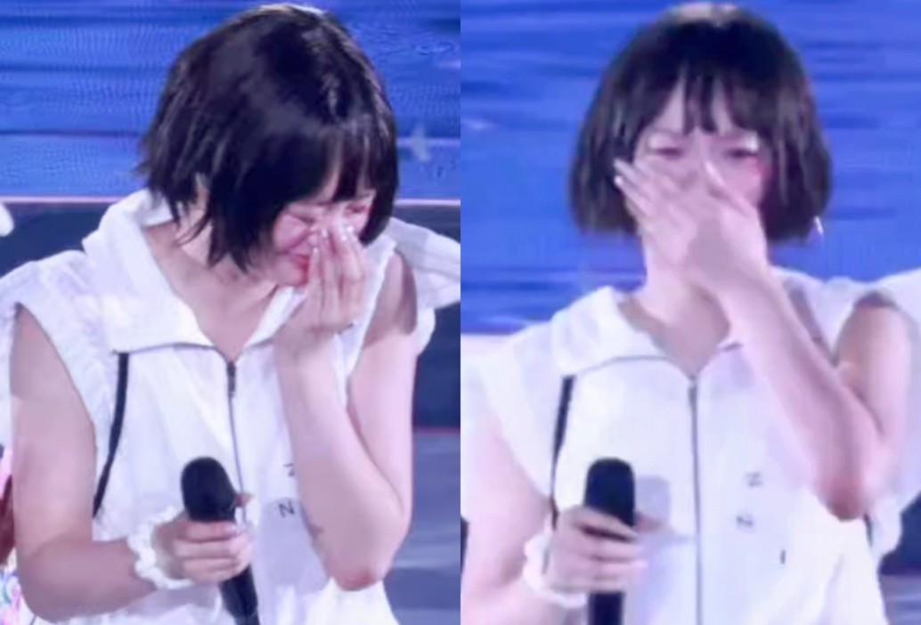 Heartbreaking! Hanni cries her eyes out while dancing to “Ditto ...