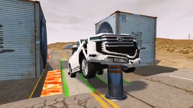 Flatbed Truck Mcqueen _ Transportation with Truck - Pothole vs Car _500 ...