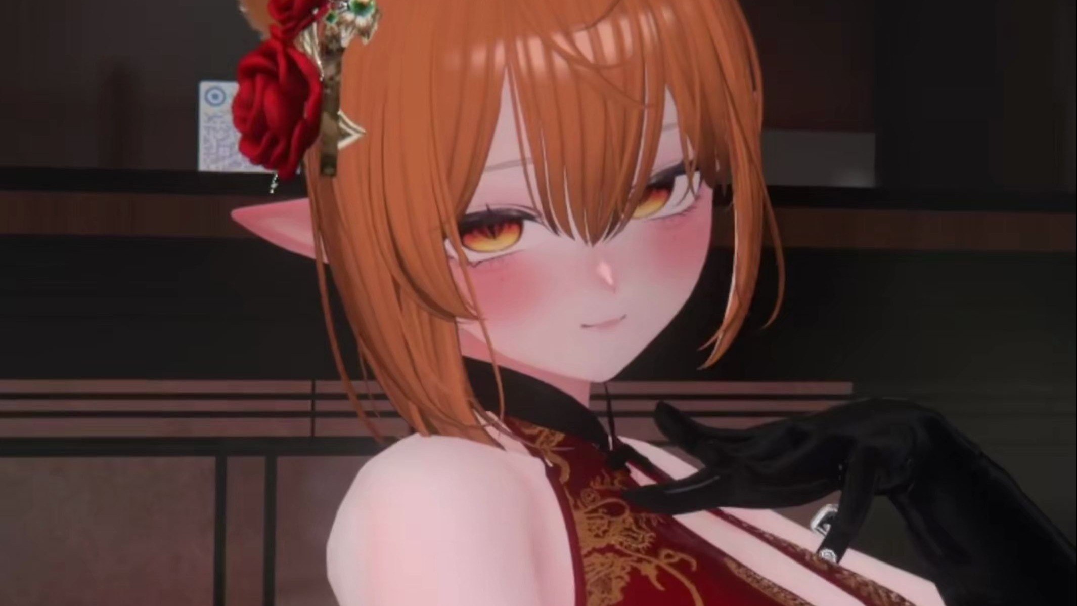 The cheongsam kitty’s catwalk is light and playful. - BiliBili