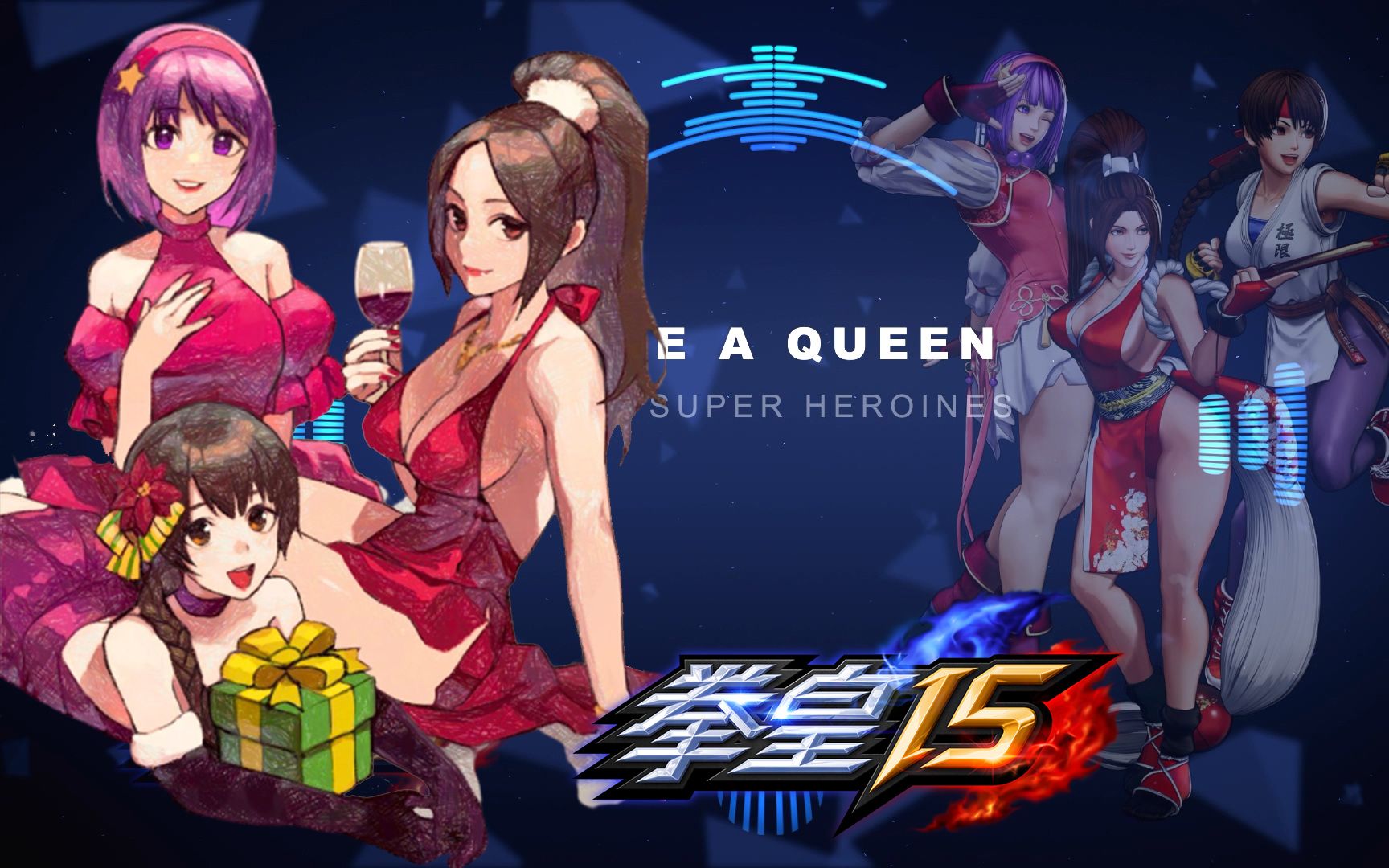 BGM Tim Super Heroine di The King of Fighters XV: Versi Lengkap 【like a ...