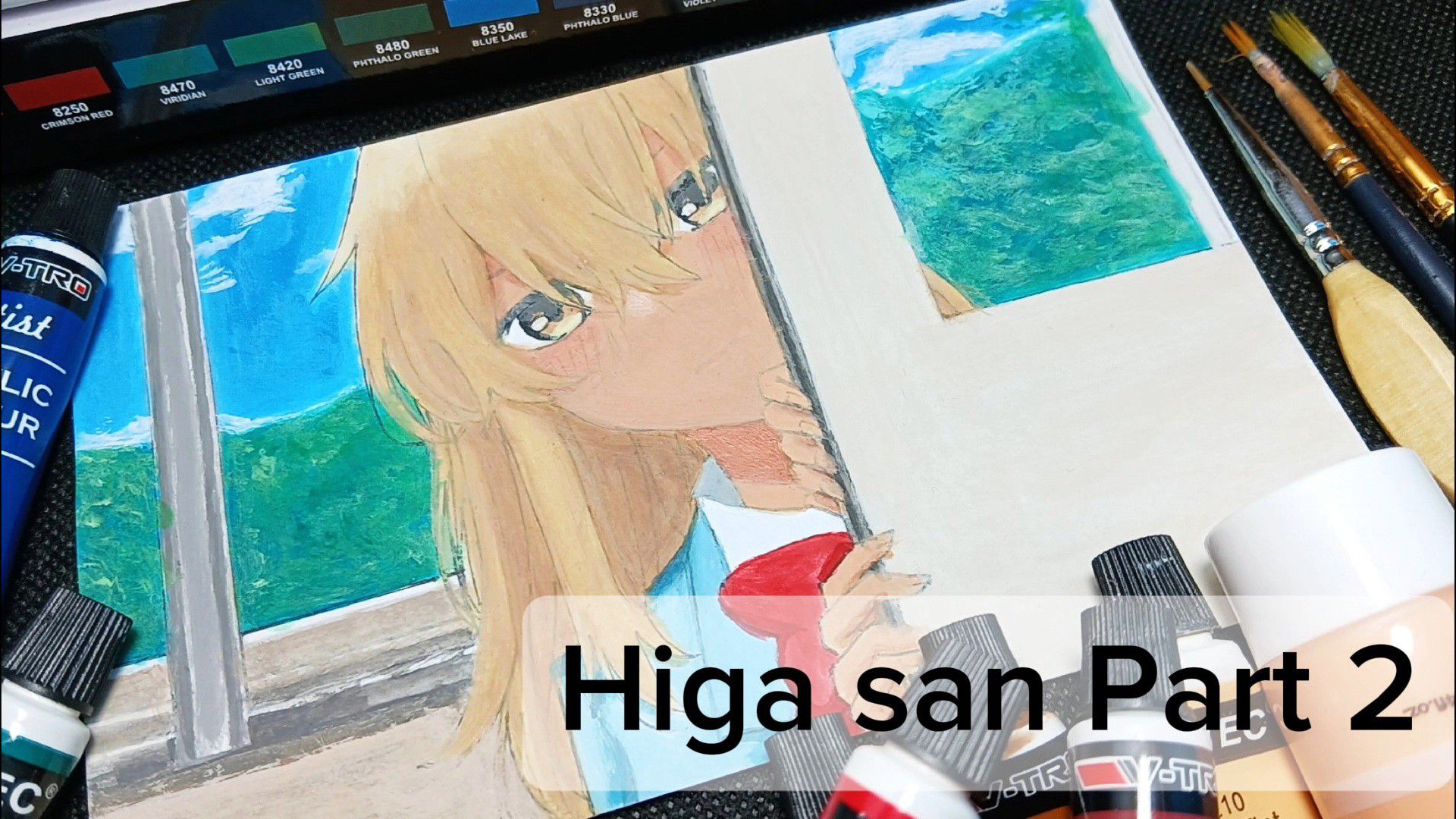 [Drawing] Menggambar Higa san Okitsura [Part 2] - BiliBili