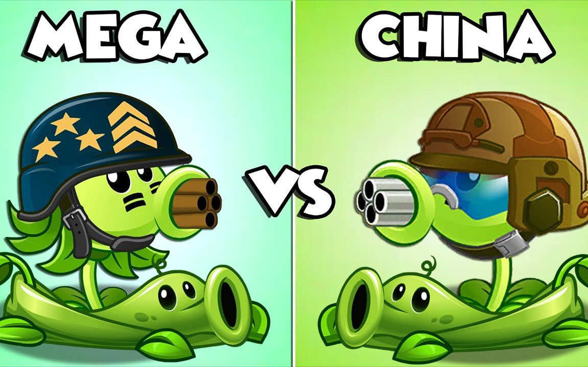 PvZ 2 Challenge: Use Various Plant Combinations with Pea Vines to ...