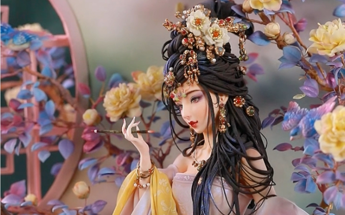 Today’s Gufeng Fondant Cake Babe: Stare for 7 Seconds and You’ll Fall ...