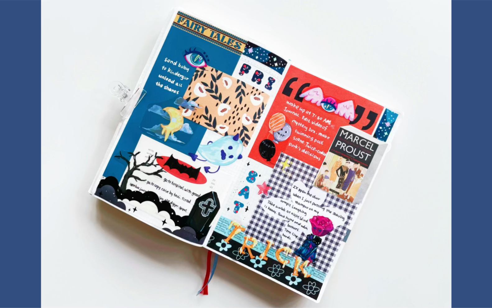 Immersive Bullet Journal | Halloween Wall Collage — Retro & Adorable ...