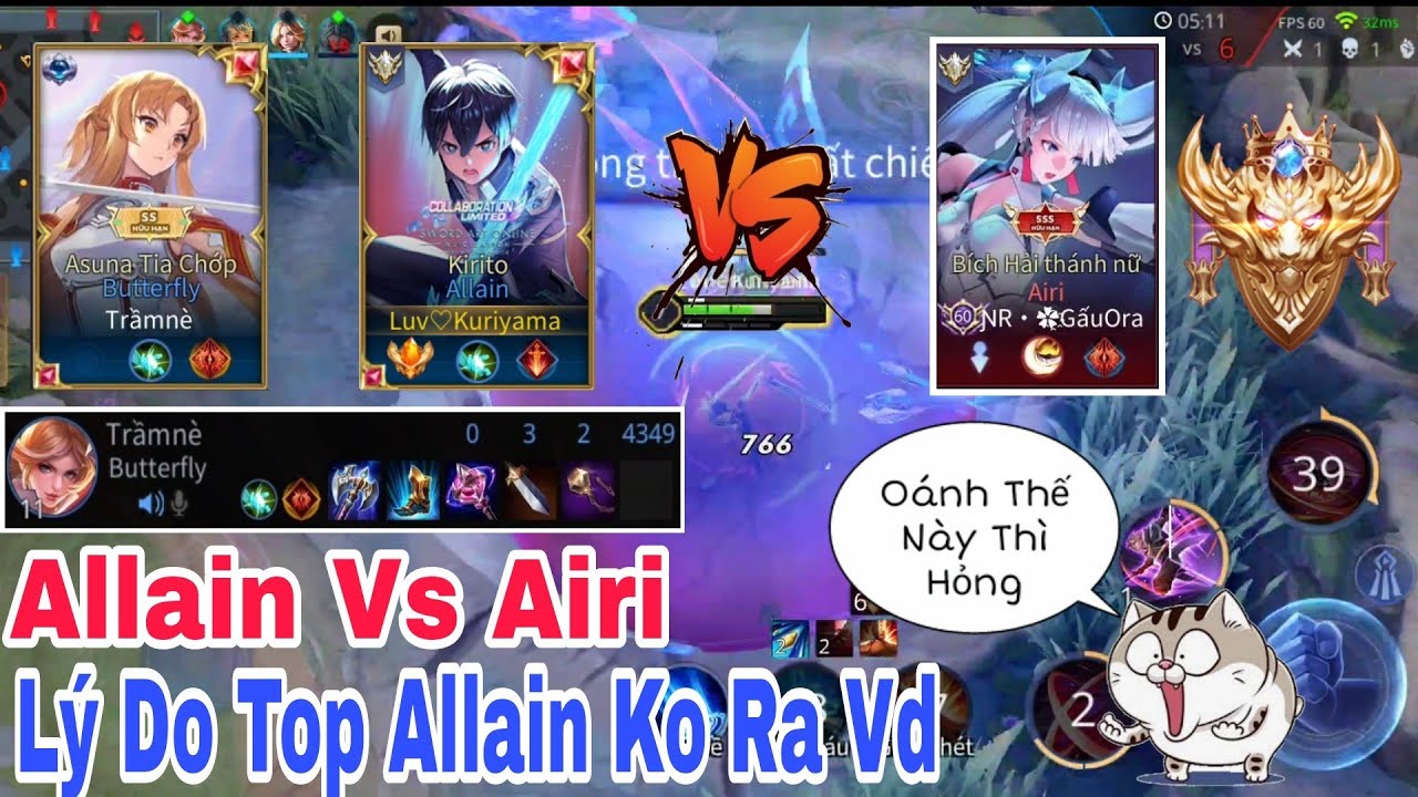 TOP Allain | Kirito Và Asuna Cặp Đôi Hoàn Cảnh, Cách Solo Với Airi Tại Đường Caesar - Bstation