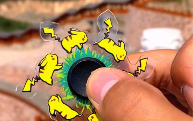 This fidget spinner is so freaking cool—it even plays animations when ...