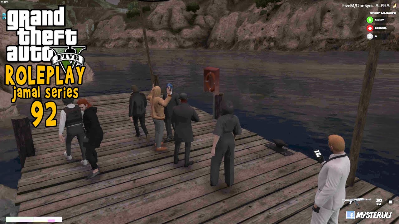 AKIBAT MULUT ASAL BICARA - GTA 5 ROLEPLAY SI JAMAL (92) - BiliBili