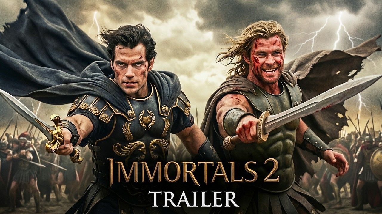 Immortals 2 (2026) - Henry Cavill, Chris Hemsworth, Dwayne Johnson ...
