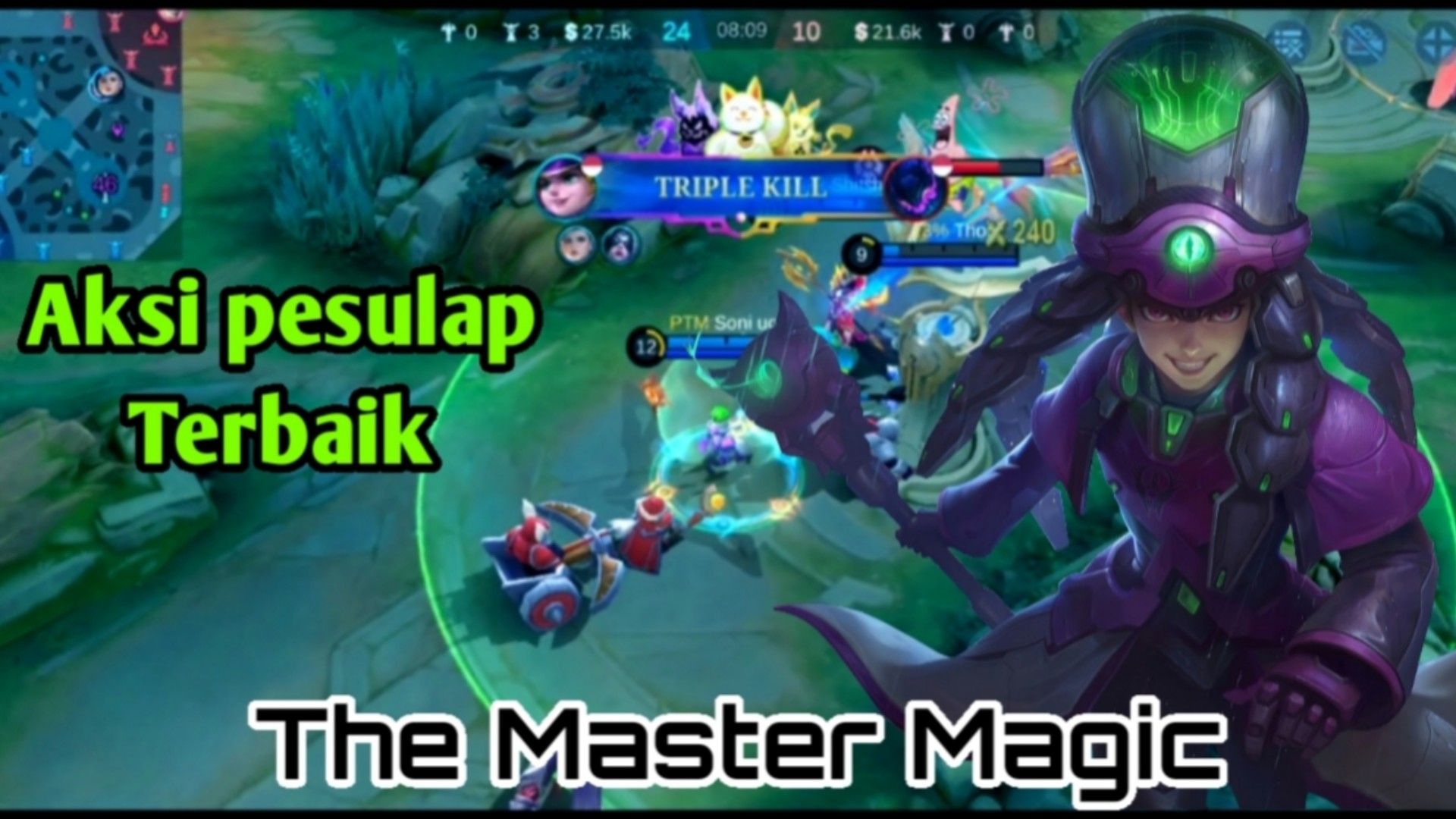 Harley Venom Pemburu Musuh | MLBB MOBILE LEGEND - BiliBili