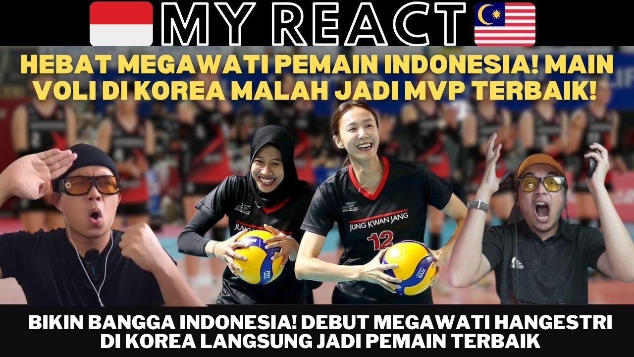 HEBAT MEGAWATI PEMAIN INDONESIA! MAIN TEAM VOLI DI KOREA MALAH JADI MVP ...