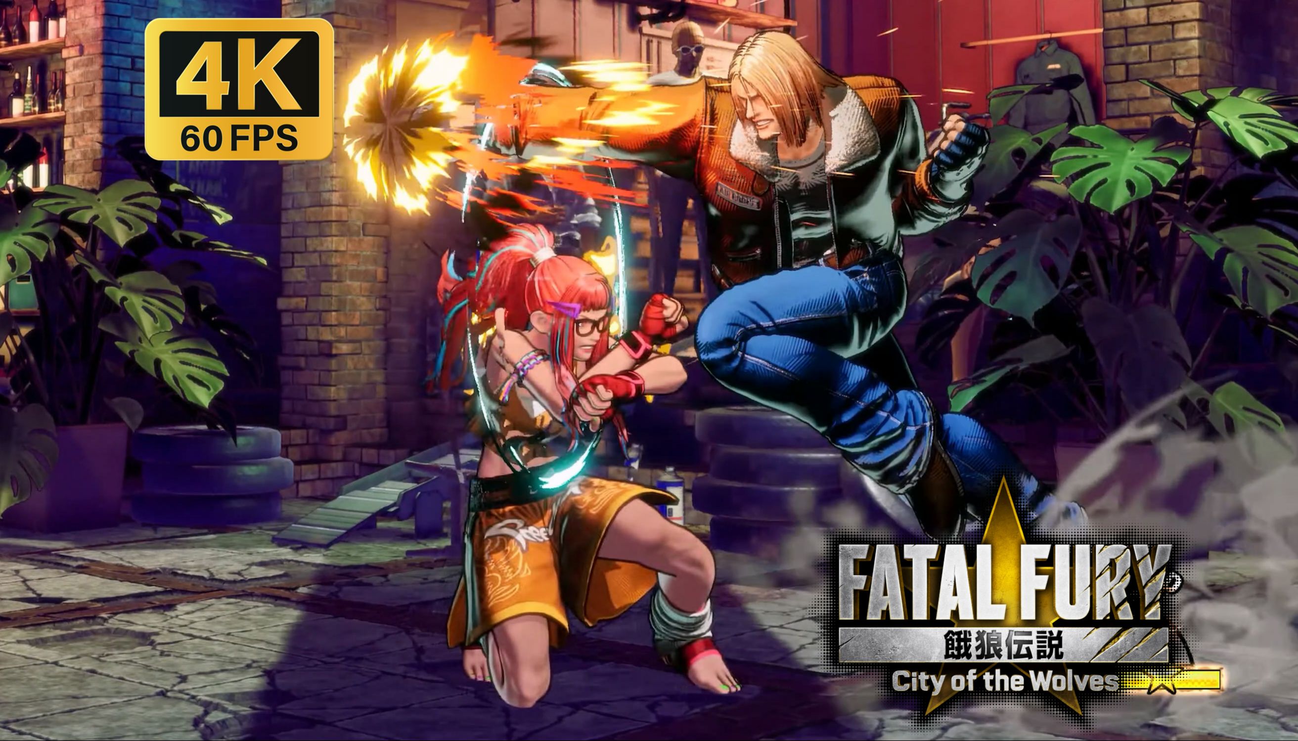 【4K】Terry vs. Poli-Cha – Developer Showdown: Fatal Fury COTW - BiliBili