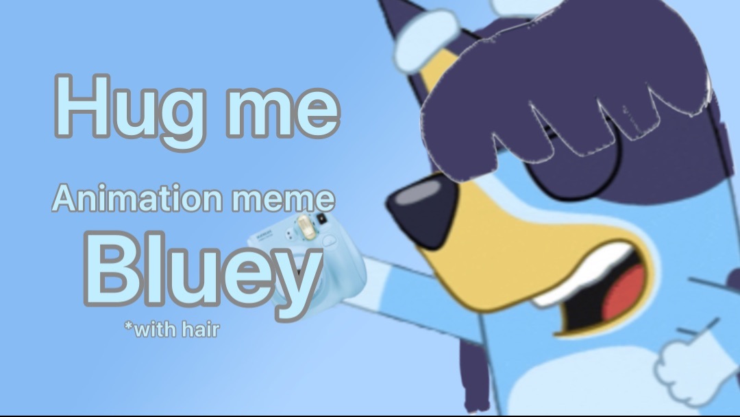 Hug me animation meme repost on bilibili - BiliBili