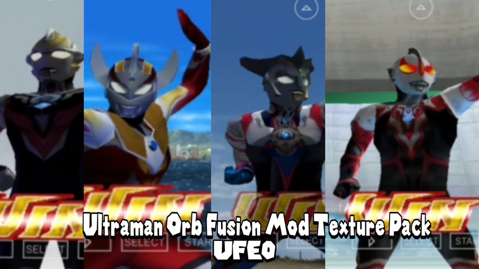 Ultraman Orb Fusion Mod Texture Pack UFE0 Indonesia - Bstation