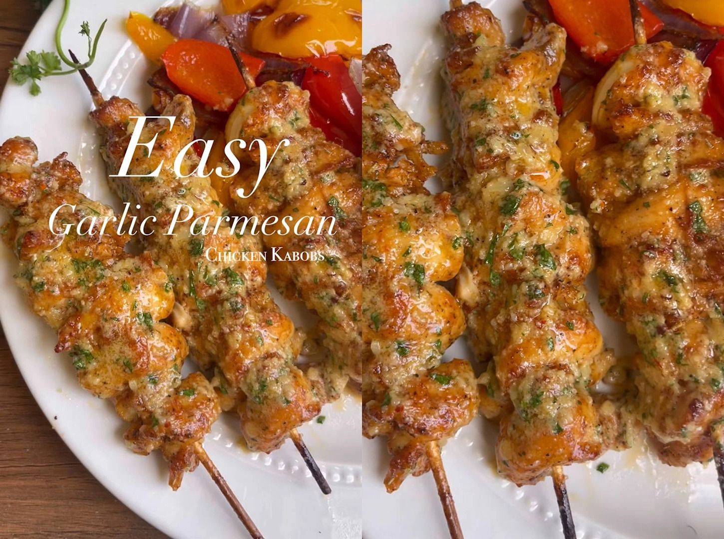 Weekend Recipe: Garlic Parmesan Chicken Skewers - BiliBili