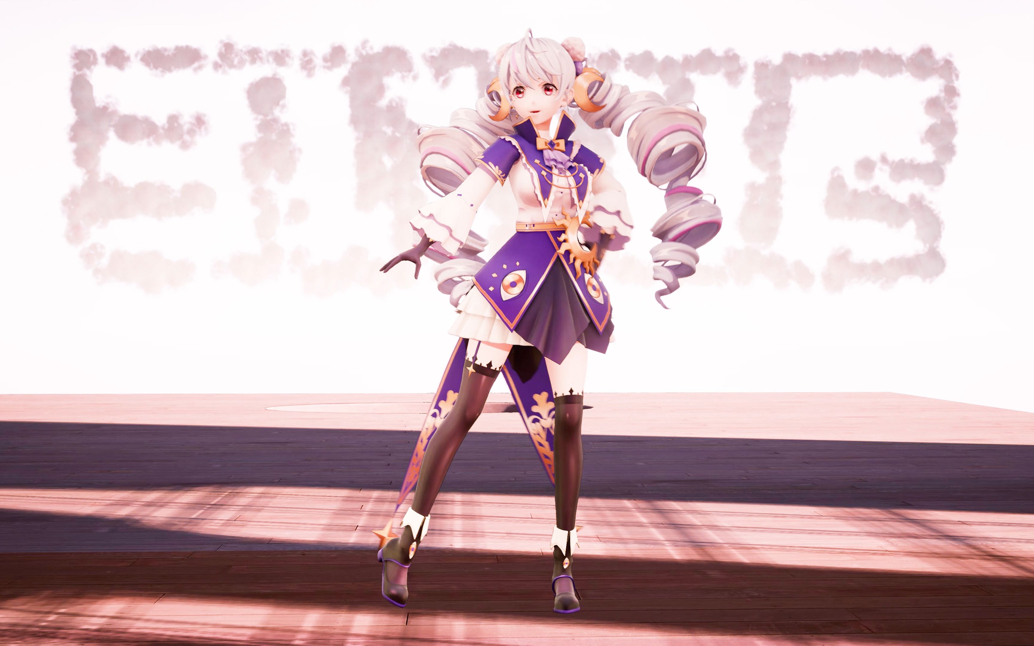 3D virtual idol project [ENIAC] model display - BiliBili