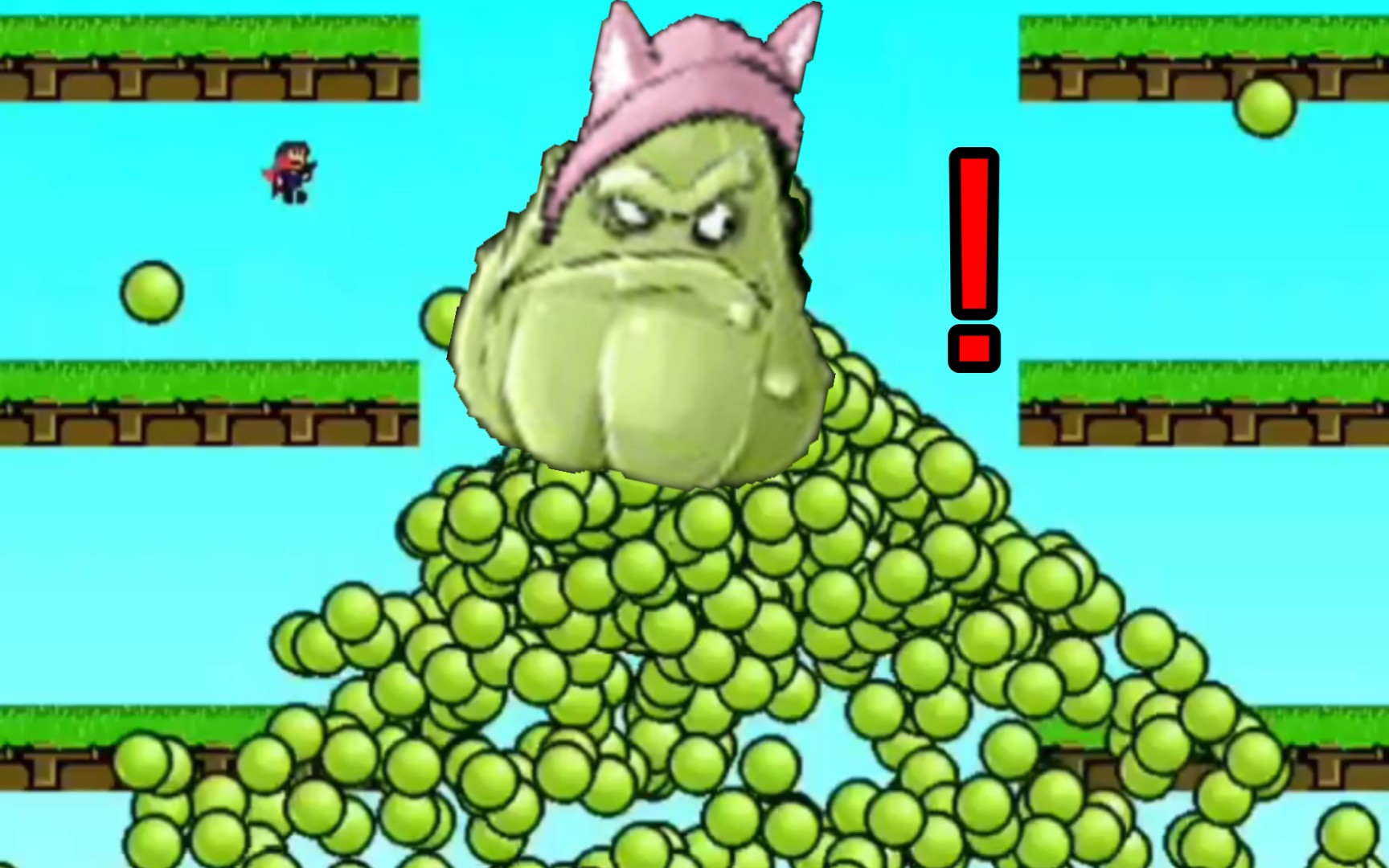 Whoa, they actually turned Wo Cao into a BOSS?! No-damage clear! - BiliBili