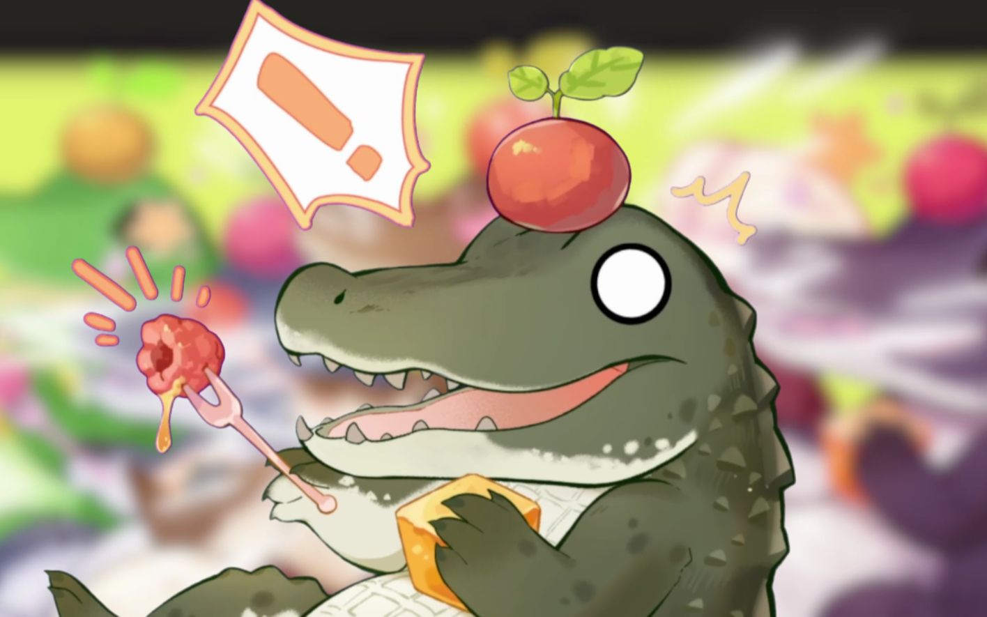It’s Just a Little Crocodile 【Everyone is dumb】 MEME Model Showcase ...