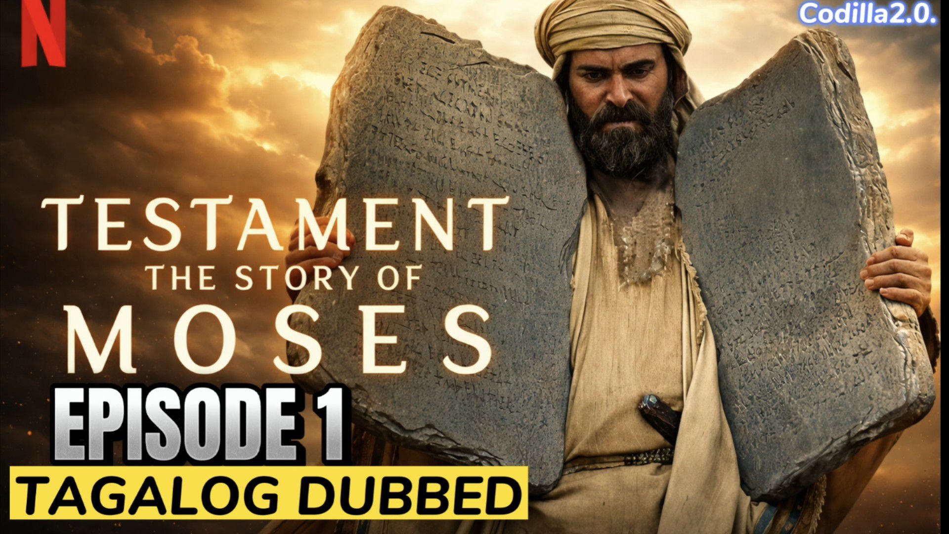 Testament The Story Of Moses Season 1 2024 Episode 1 Tagalog Dubbed ...