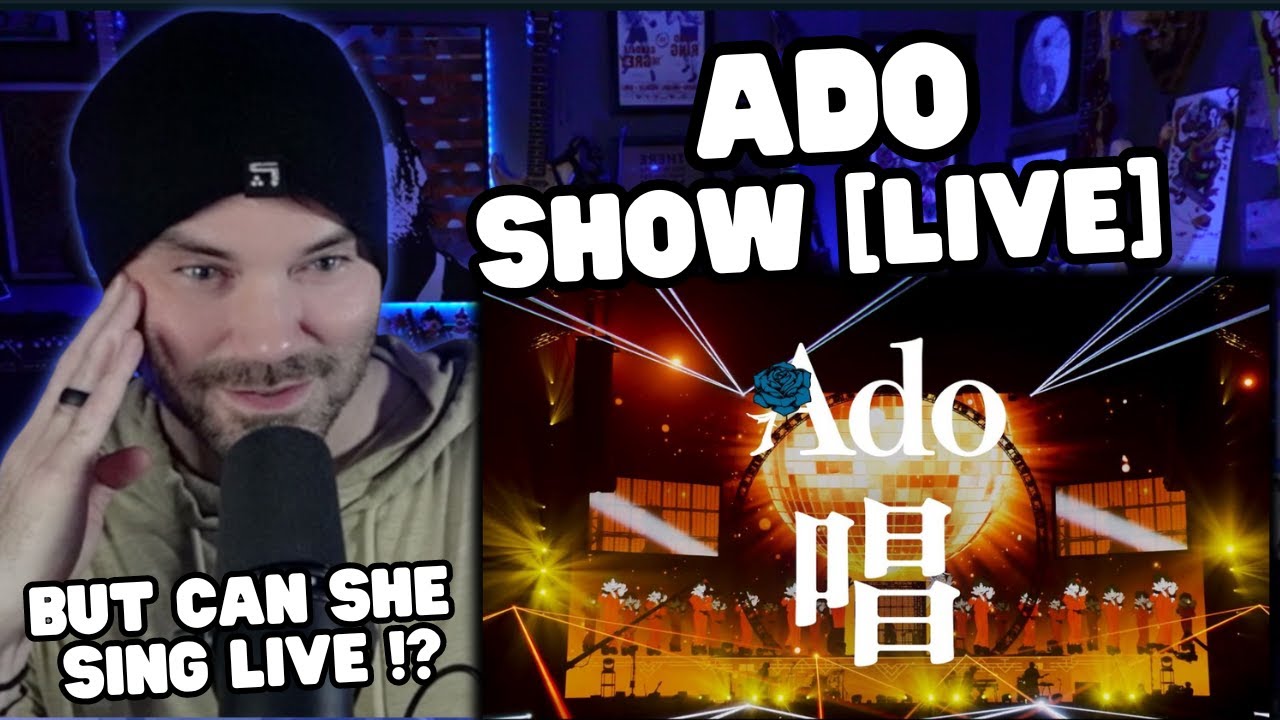 Metal Vocalist First Time Reaction - Ado Show LIVE 【LIVE映像】唱 日本武道館 2023 ...