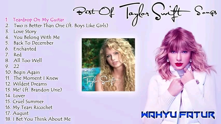 Best of Taylor Swift Songs - BiliBili