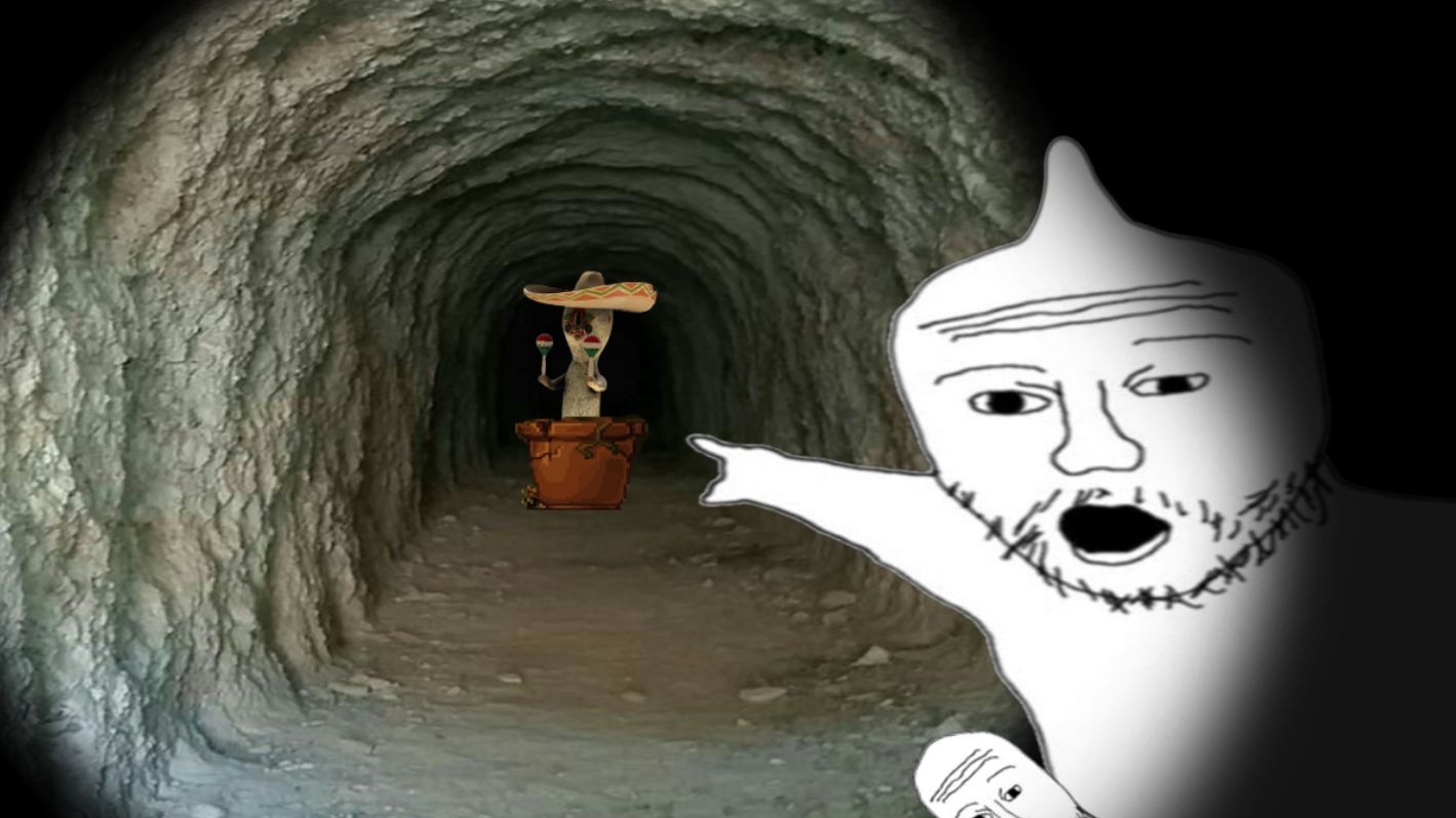 Handsome guy explores an ancient underground tomb—and finds a whole ...