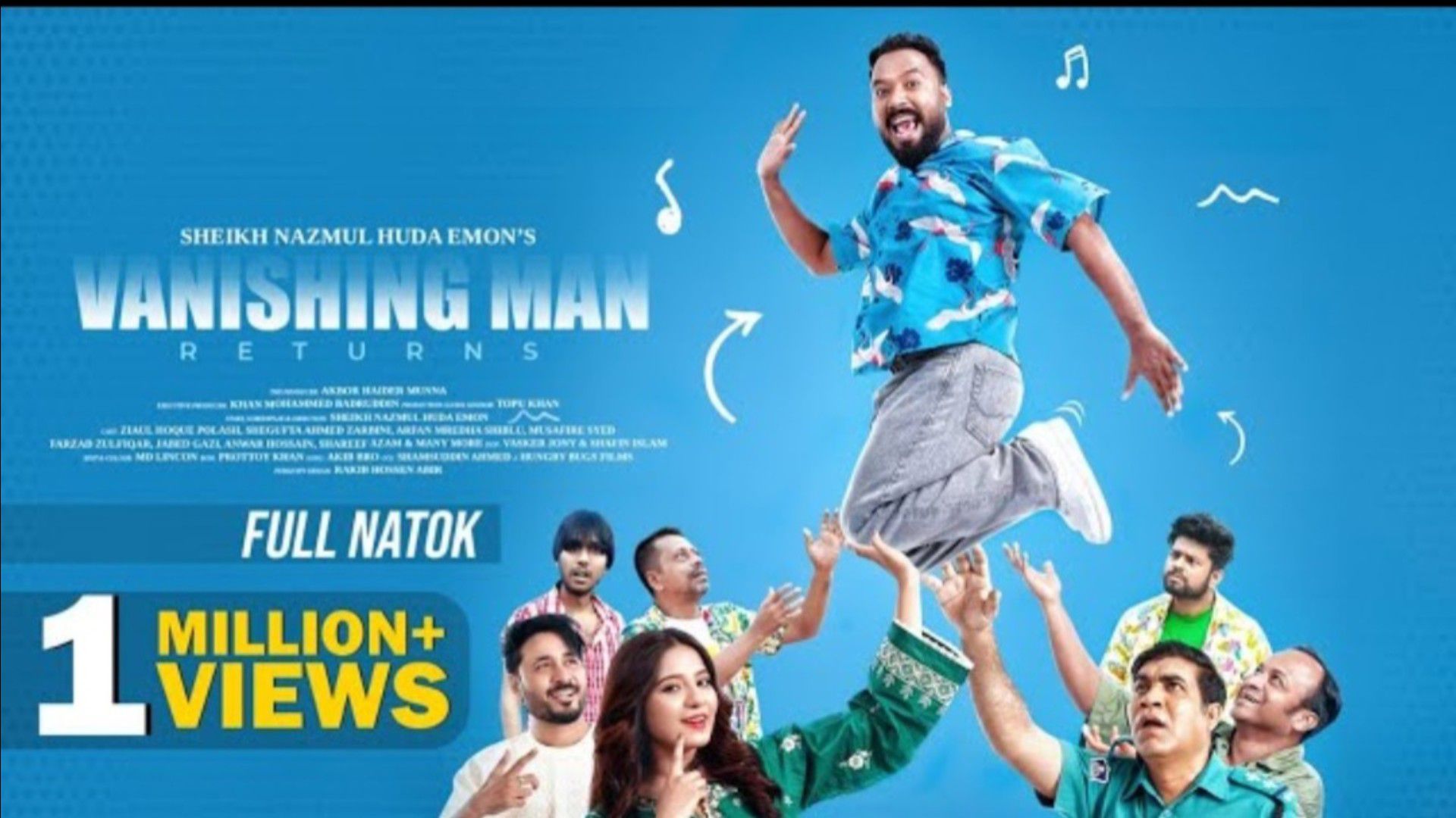 Eid Natok -Vanishing Man Returns | Polash | Zarbini | Shiblu | Emon ...