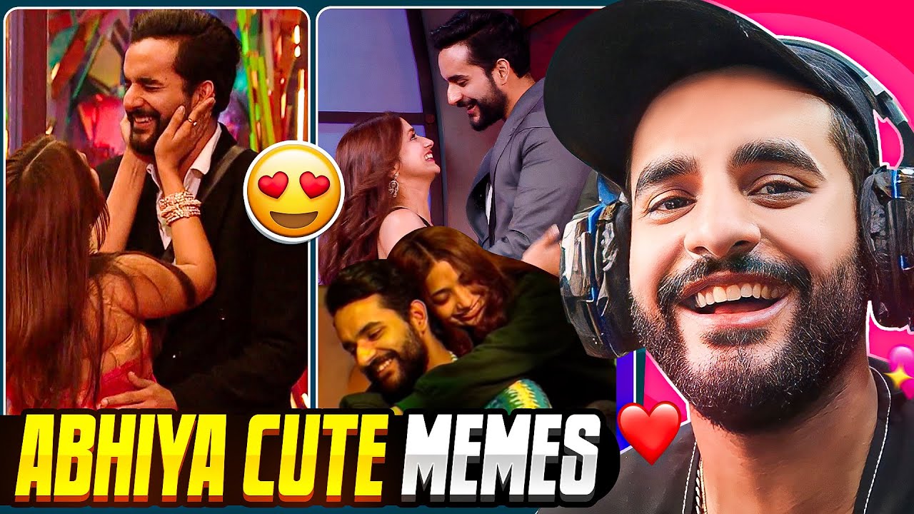 Reacting to ABHIYA cute Memes !! - BiliBili