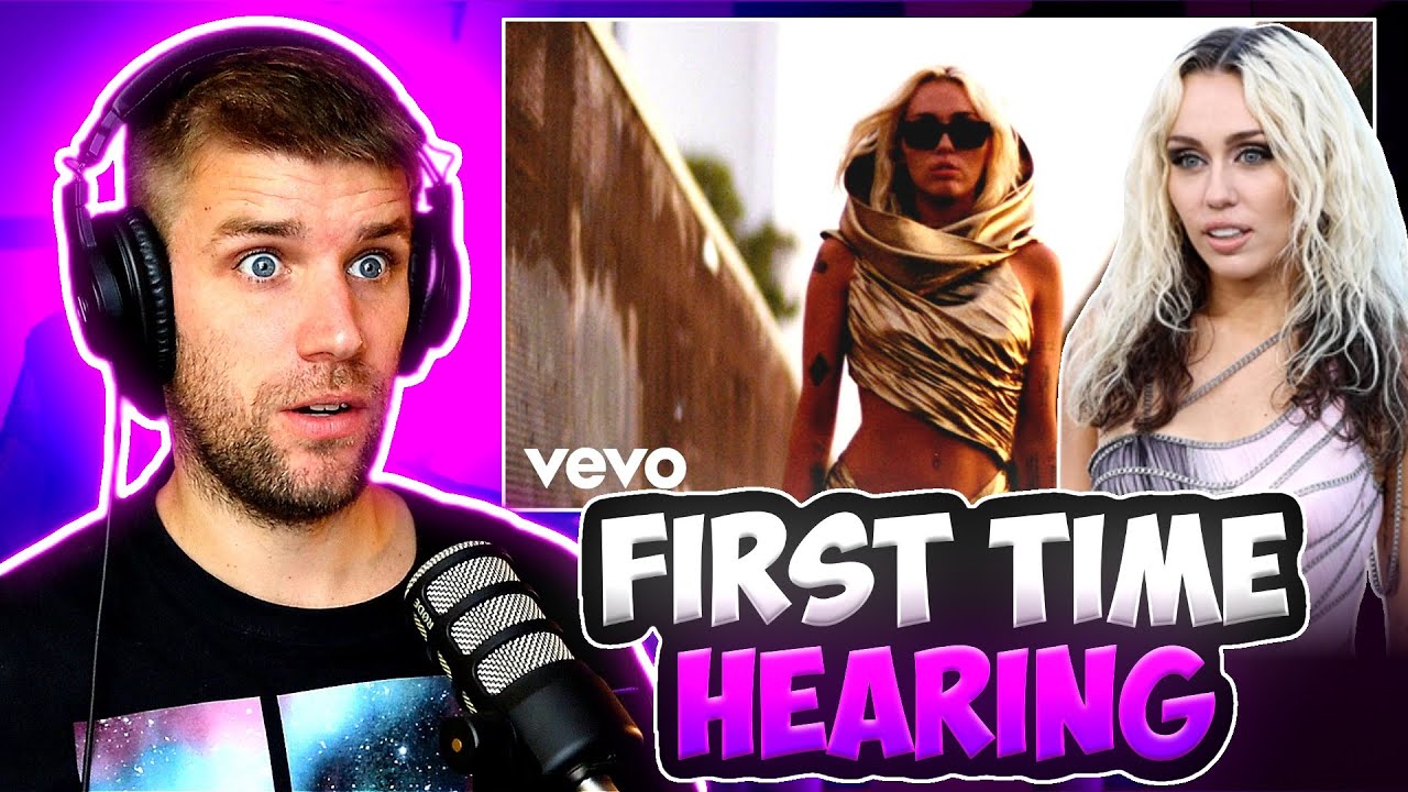 Rapper Reacts to Miley Cyrus FOR THE FIRST TIME!! | Flowers (First ...