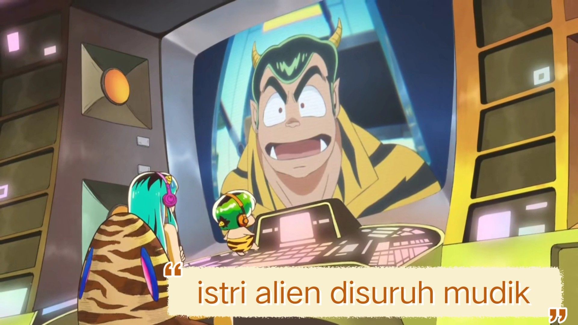 #KompetisiKreasiUnggahan3 , istri Alien disuruh mudik buat ketemu kakek ...