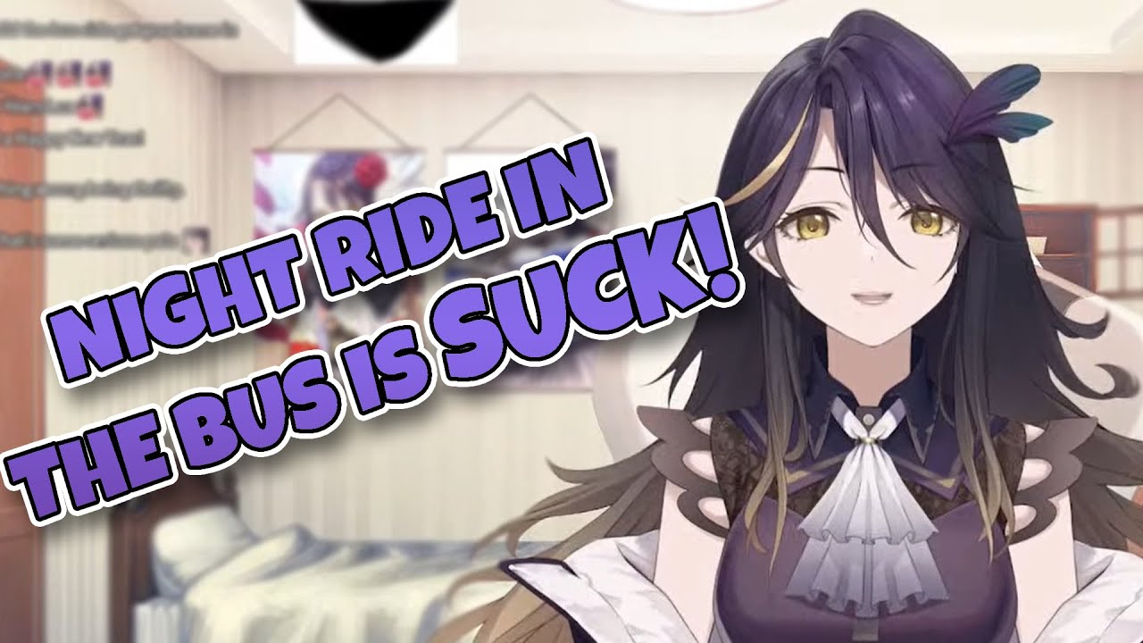 【Lua Asuka】You Can Sleep in The Bus?【kawaii】 - BiliBili