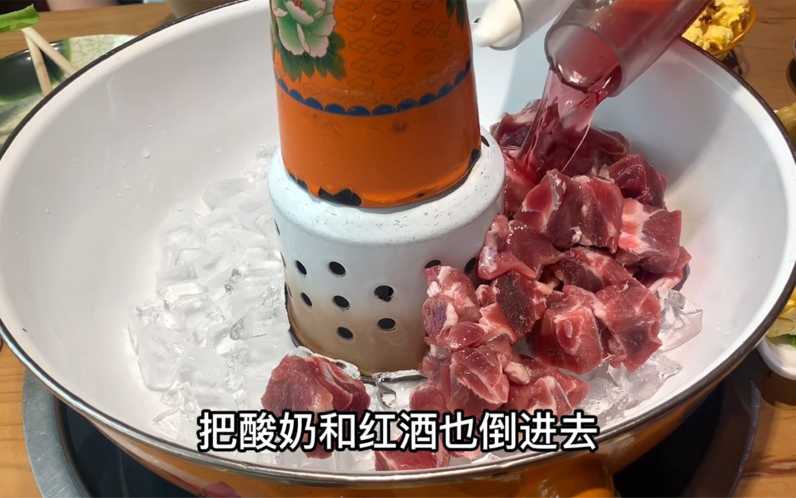 Ice-boiled lamb with an ice-cube broth—so tender the meat melts in your ...