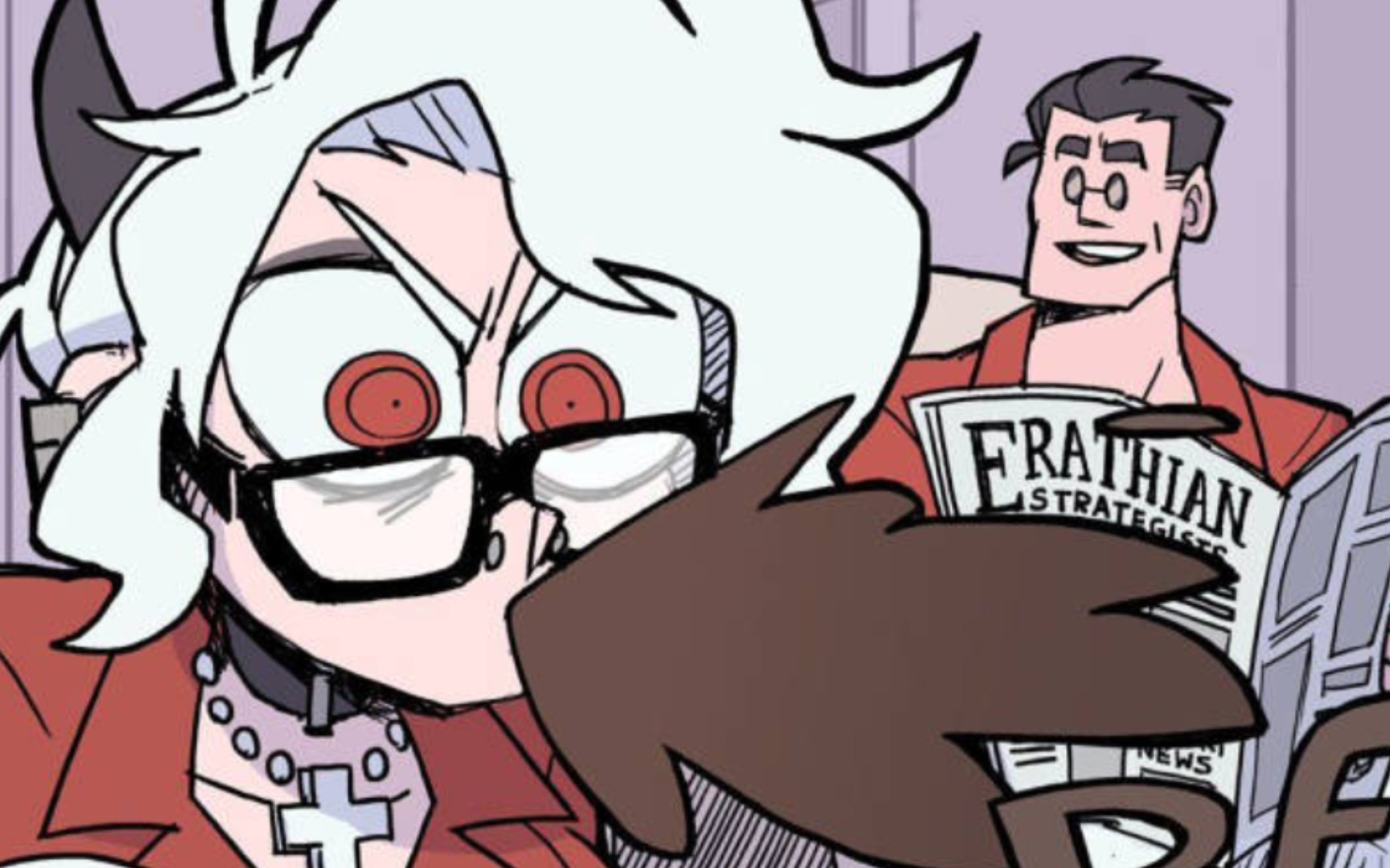 Helltaker official audio comic Chinese version - Glasses Girl - BiliBili