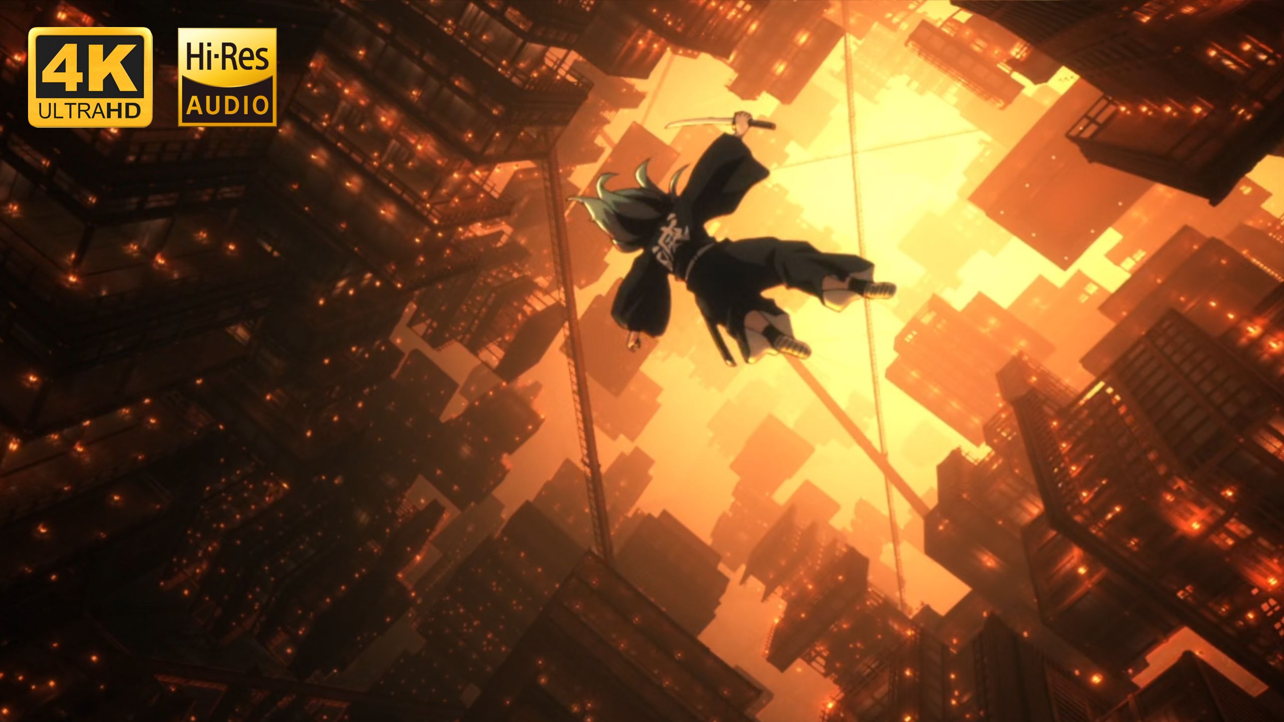 [4K·Hi-Res] To the Infinity Castle – Falling into the Infinite City ...