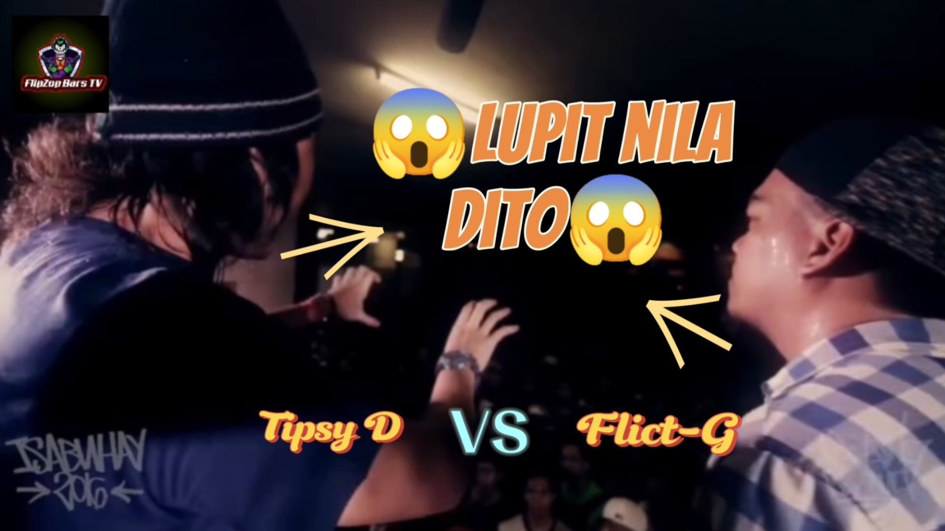 Liputi nila dito😱 Tipsy D vs Flict-G😱 - BiliBili
