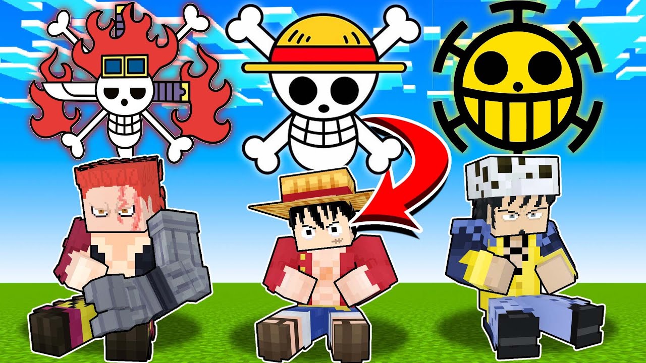 Choose your One Piece Character by only seeing their JOLLY ROGER, then ...