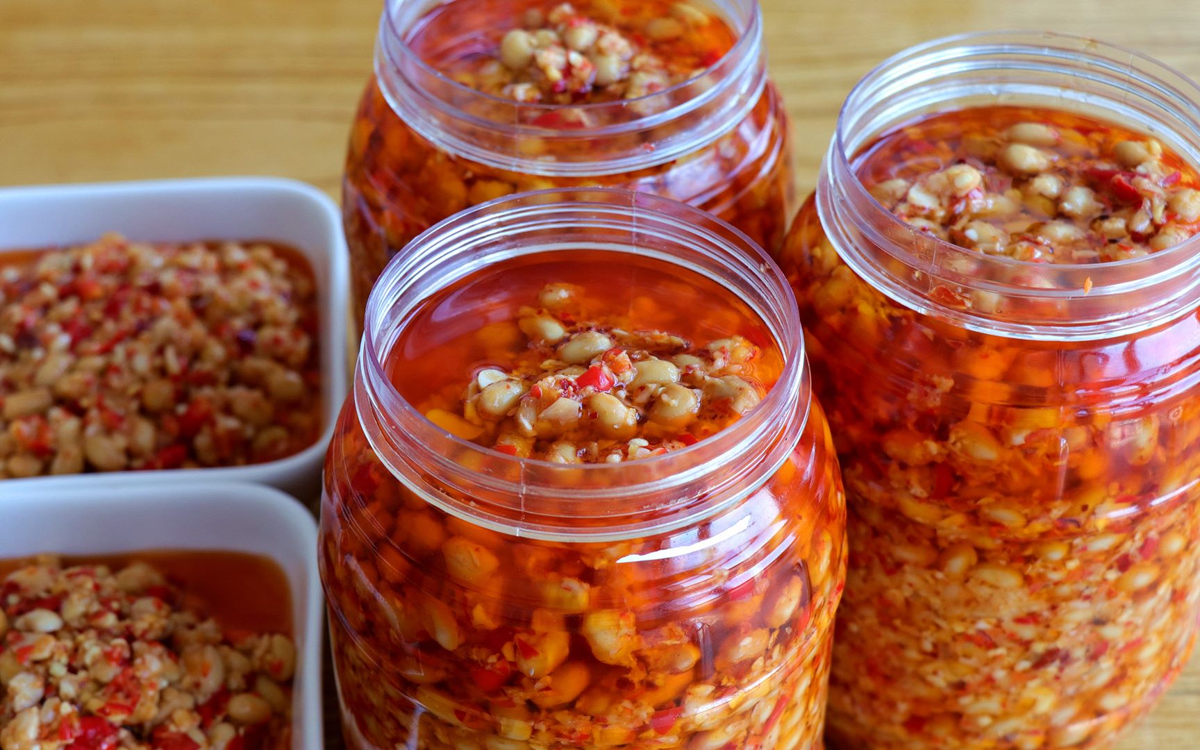 [Spicy Fermented Soybean Paste] Make fermented black beans with yellow ...