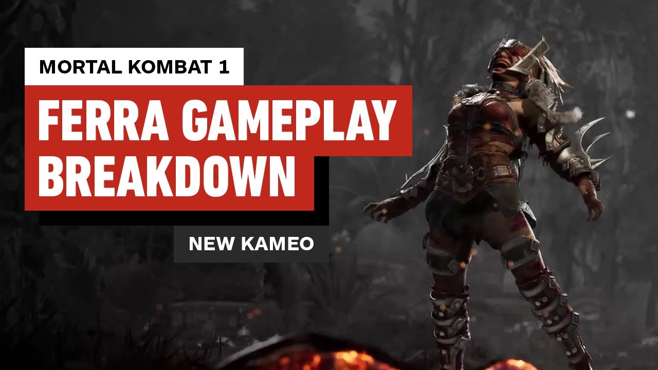 Mortal Kombat 1 - Ferra Gameplay Breakdown | Kombat Kast - BiliBili