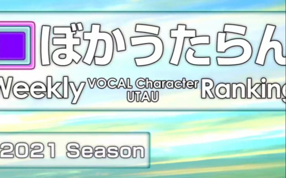 Weekly VOCAL Character · UTAU Rankings #719 & #661 - BiliBili