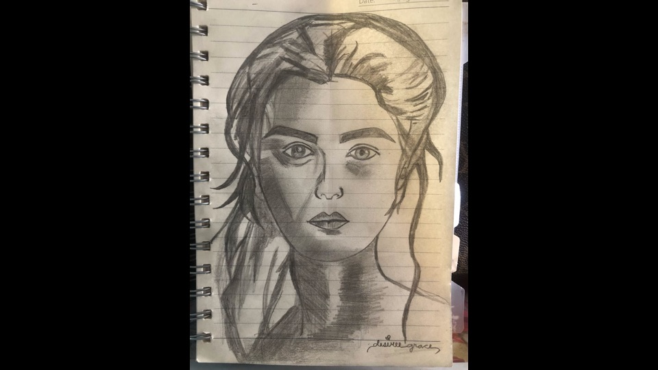 Drawing face - BiliBili