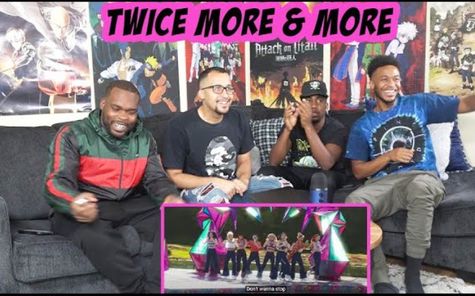 Reaction Video: Four Brothers in the US Watch TWICE’s “MORE & MORE” MV ...