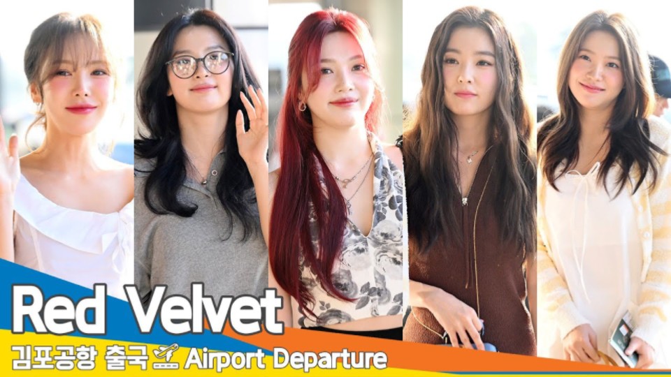 Red Velvet’s Casual Outfit at Tokyo Airport on August 31, 2024 Before ...