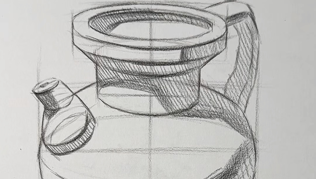 Super Simple Jar Drawing Tutorial - BiliBili