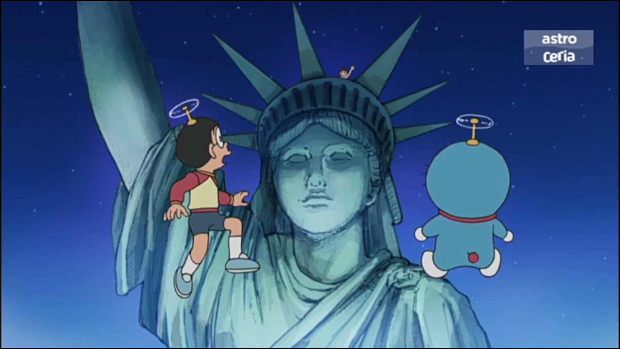 Doraemon Malay - Tab Mandi Bergerak Super - Bstation