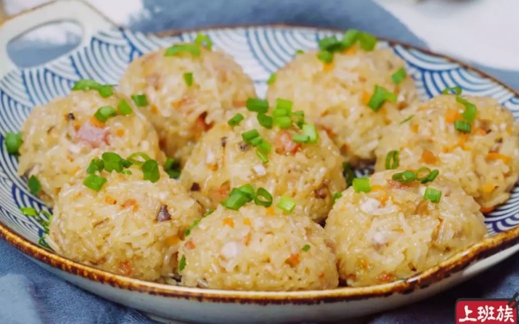 Rice balls with Chinese sausage and taro—so fragrant, soft, and chewy ...